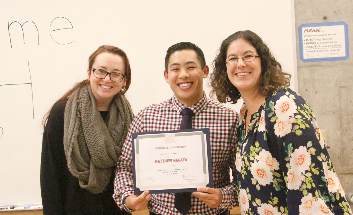 Lambda Pi Eta, Coms Honor Society, Inducts New Members - Communication Studies Department - Cal ...